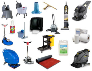 Herramientas y equipos de limpieza necesarios para trabajar como conserje